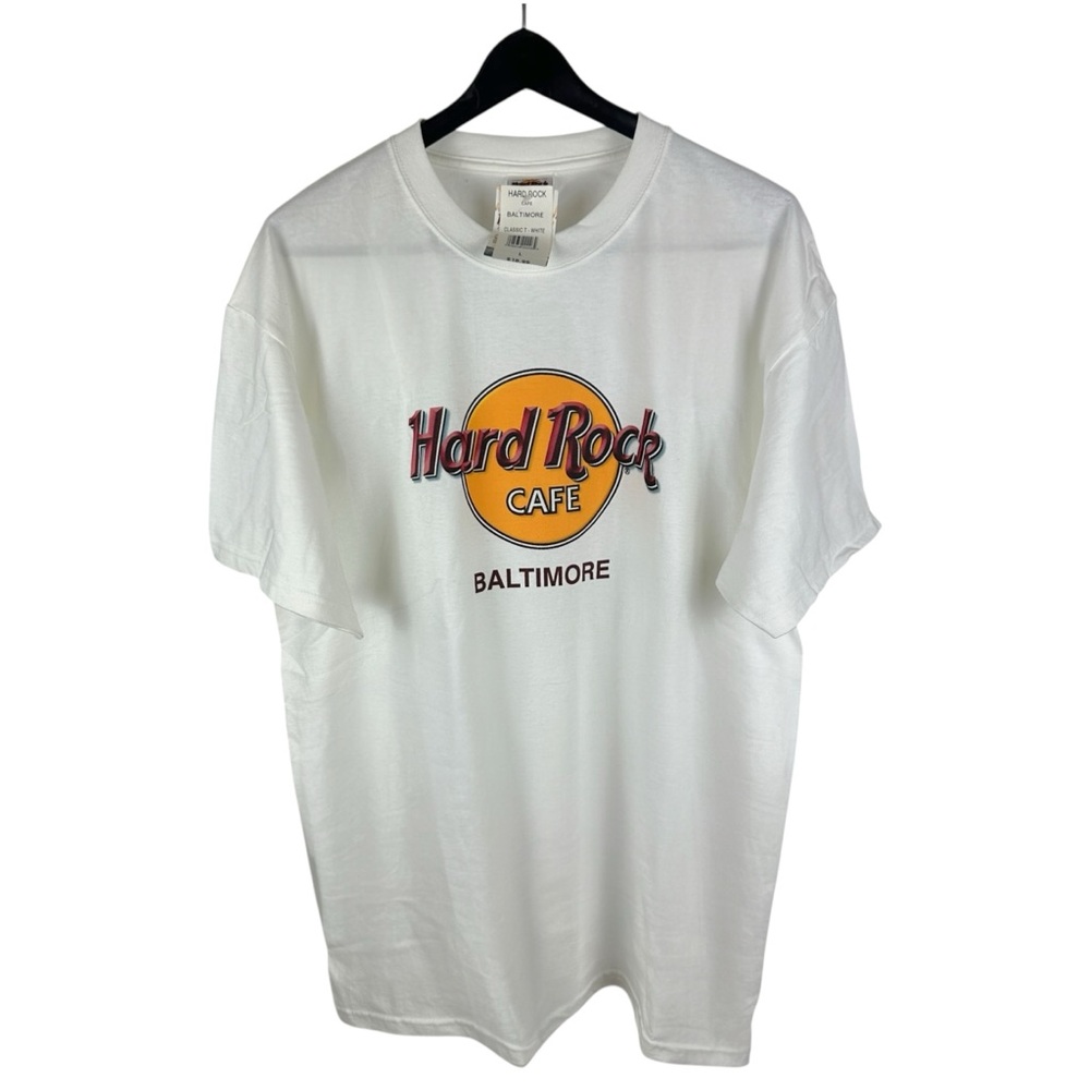 Vintage 90s Brand New Hard Rock Cafe Baltimore Logo S… - Gem